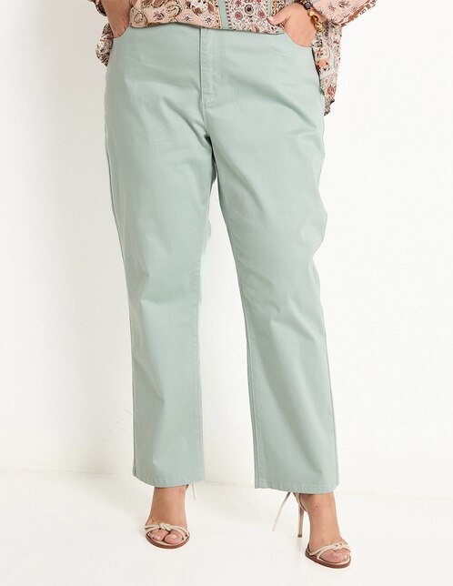 Pantalón Weekend Plus straight para mujer 1