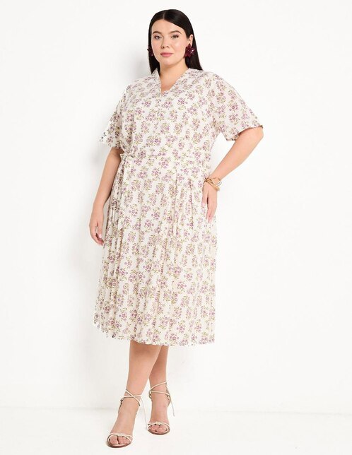 Vestido midi casual Weekend Plus para mujer 1