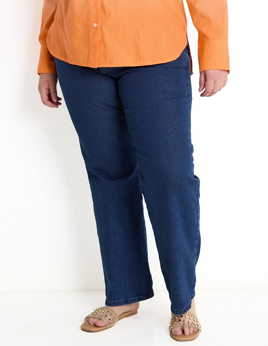 Jeans straight Weekend Plus para mujer