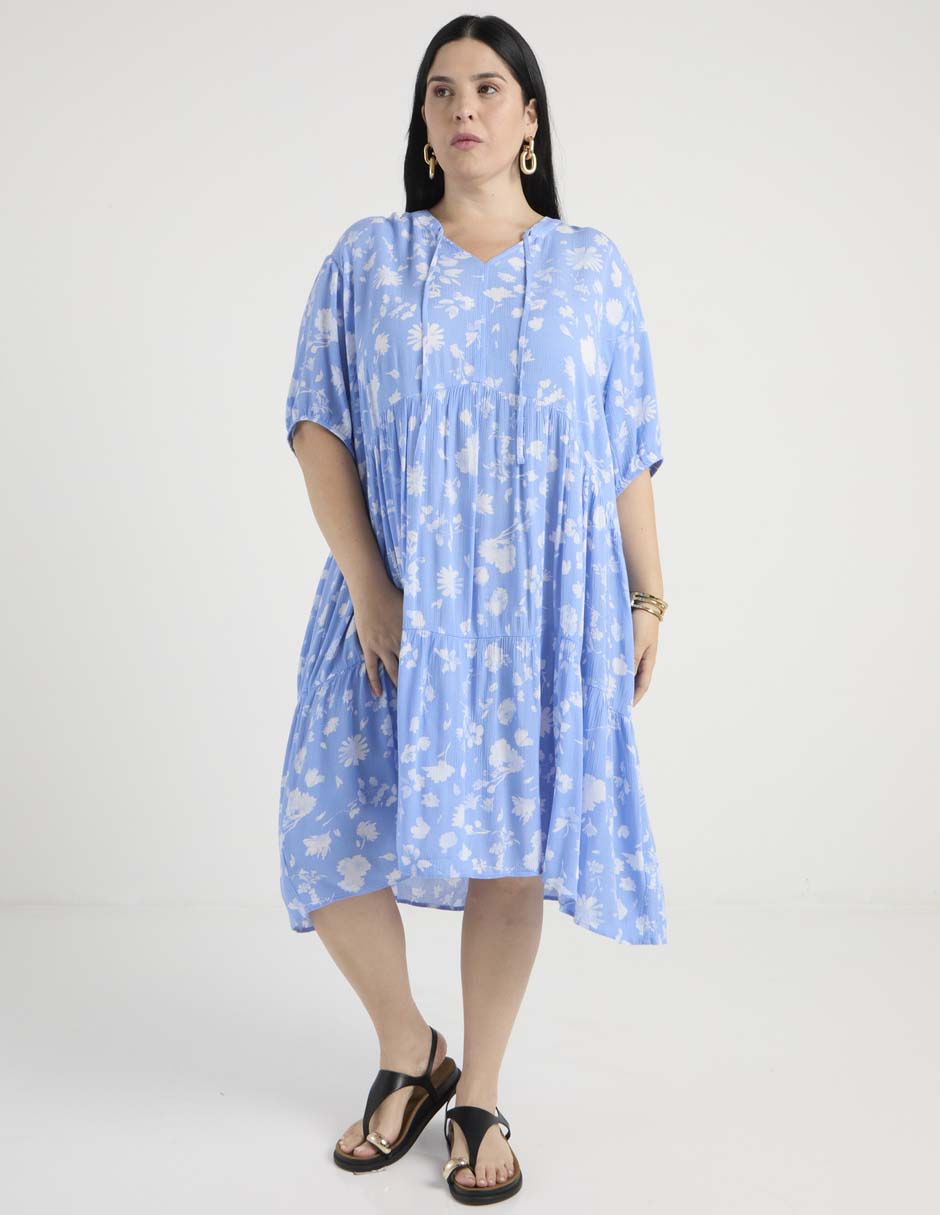 Vestido midi casual Weekend Plus para mujer